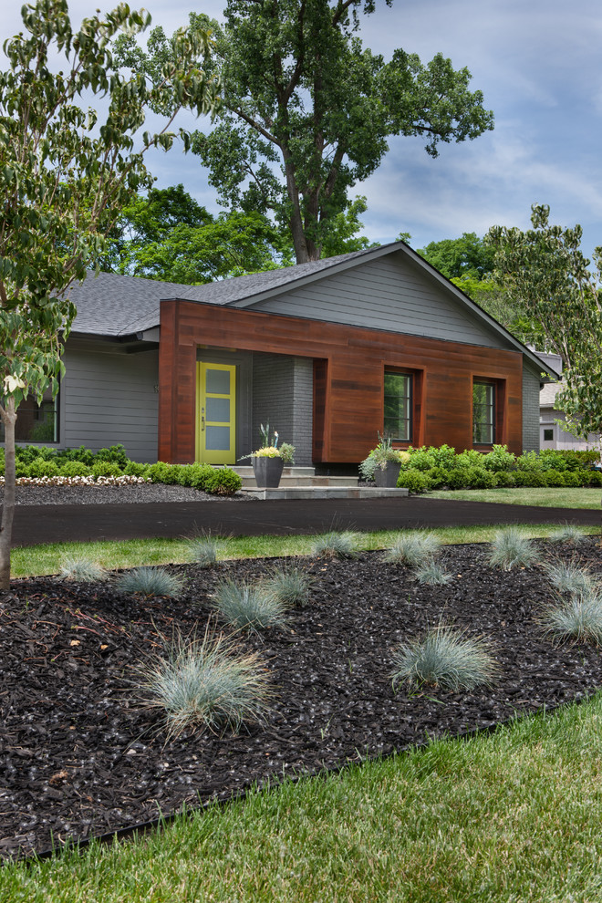 MID-CENTURY RENO - Contemporary - Exterior - Detroit - by Glenda Meads ...