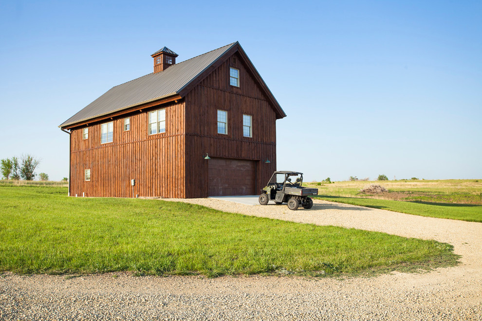 Mid Sized Barn Cabin - Farmhouse - Exterior - Other - by Sand Creek ...