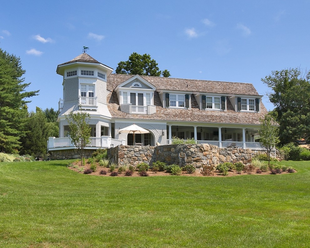 Middlebrook Farm Rd. - Traditional - Exterior - New York - by Country ...