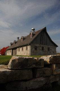 Midwestern Farm Estate - Home & Barn - Farmhouse - Exterior - Chicago ...