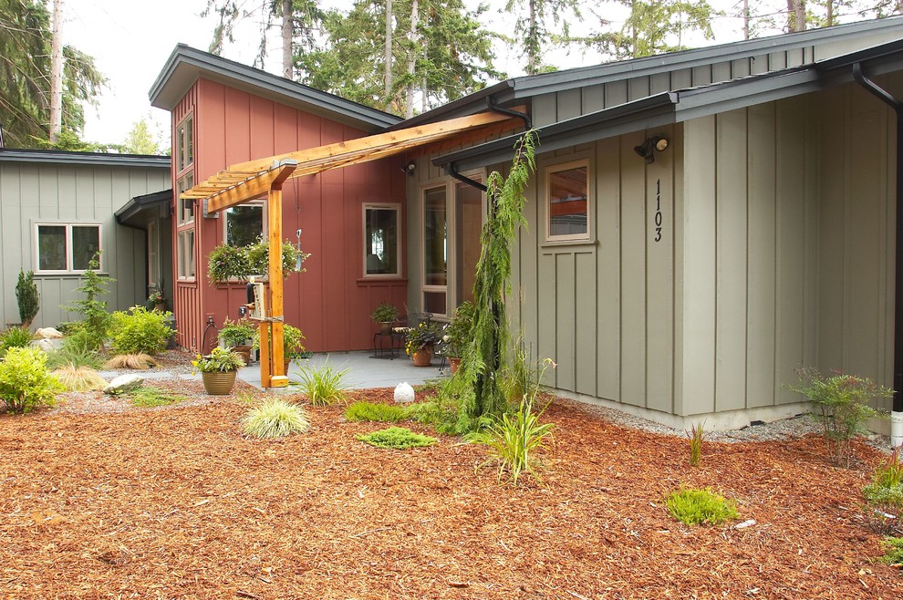 Miller Residence Exterior - Rustic - Exterior - Seattle - by James Hall ...