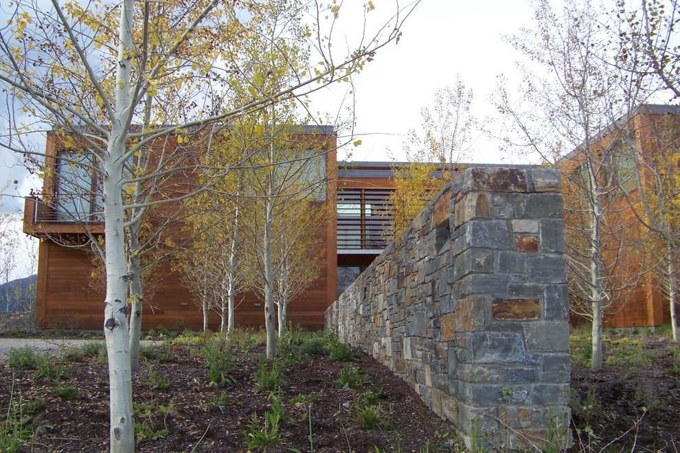 Minimalistic Mountain Home - Modern - Exterior - Other - by Teton ...