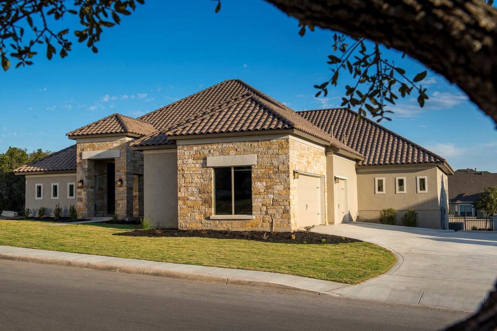 Model Home in the Reserve at the Heights at Stone Oak - Transitional ...