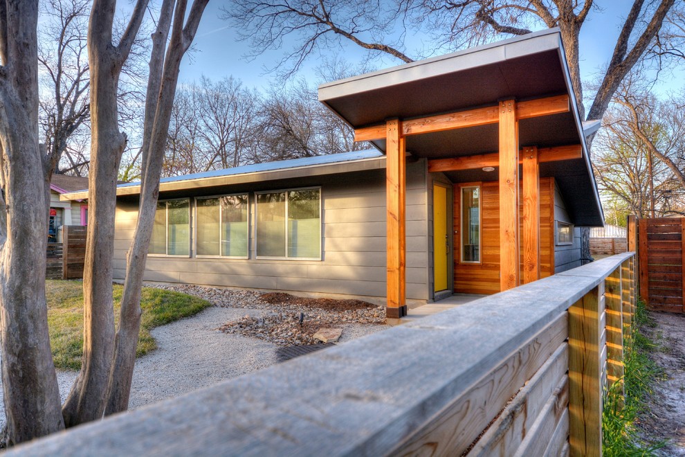 Modern and unique one story home - Modern - Exterior - Austin - by ...