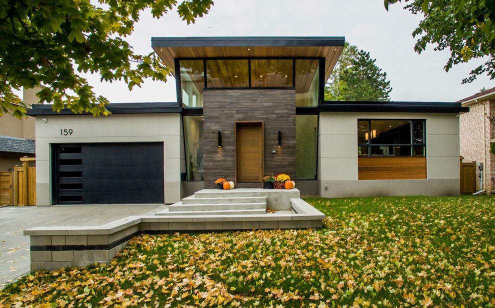 Modern Back-split Addition - Woodbridge, ON - Modern - Exterior ...