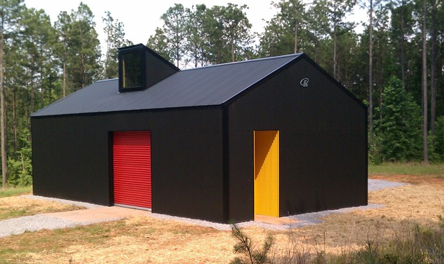 Modern Barn - Moderne - Façade - Atlanta - par Architectural ...