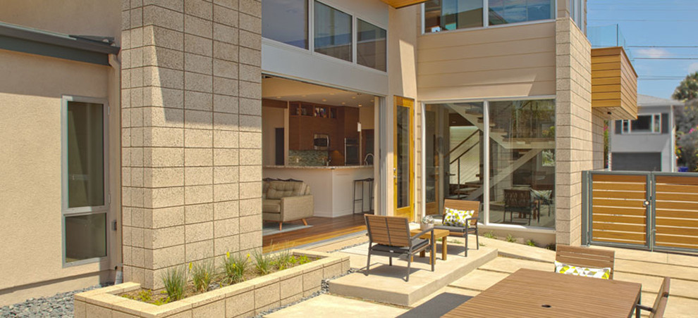 Modern Beach House - Moderne - Façade - San Diego - par Cleator ...