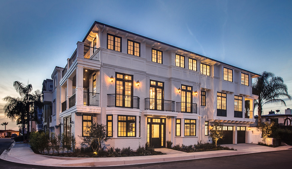 Modern Brownstone - Transitional - Exterior - Los Angeles - by David ...