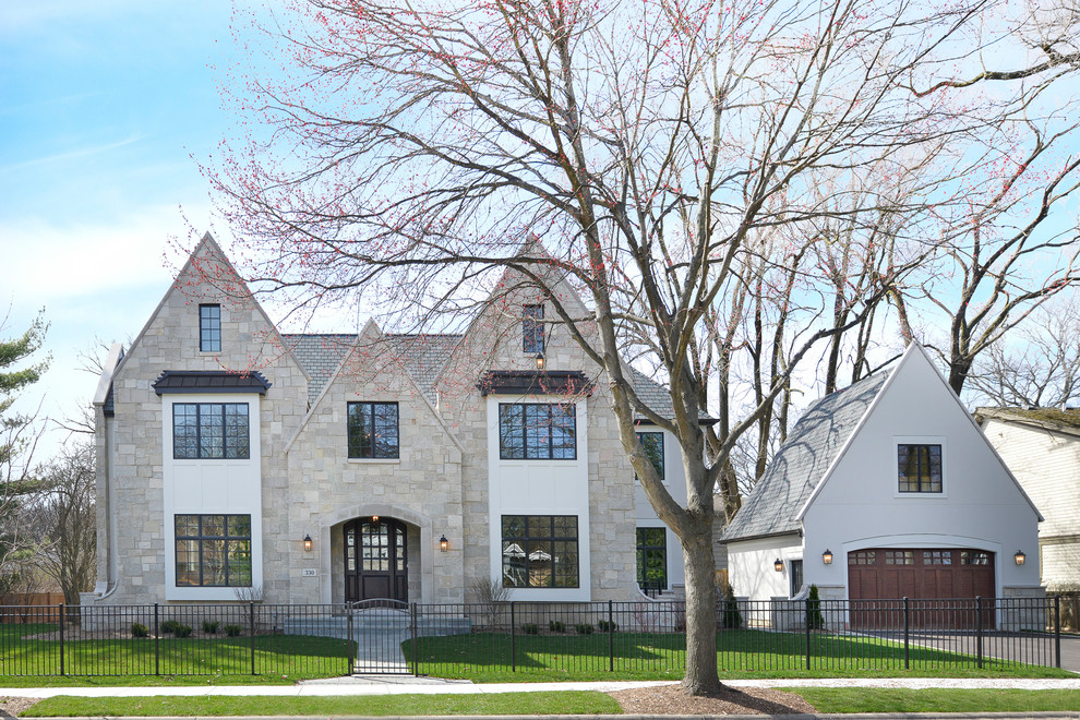 Modern Castle in Glencoe, IL - Traditional - Exterior - Chicago - by ...