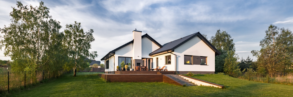 Modern-Contemporary Custom Home - Contemporary - Exterior - San Diego ...