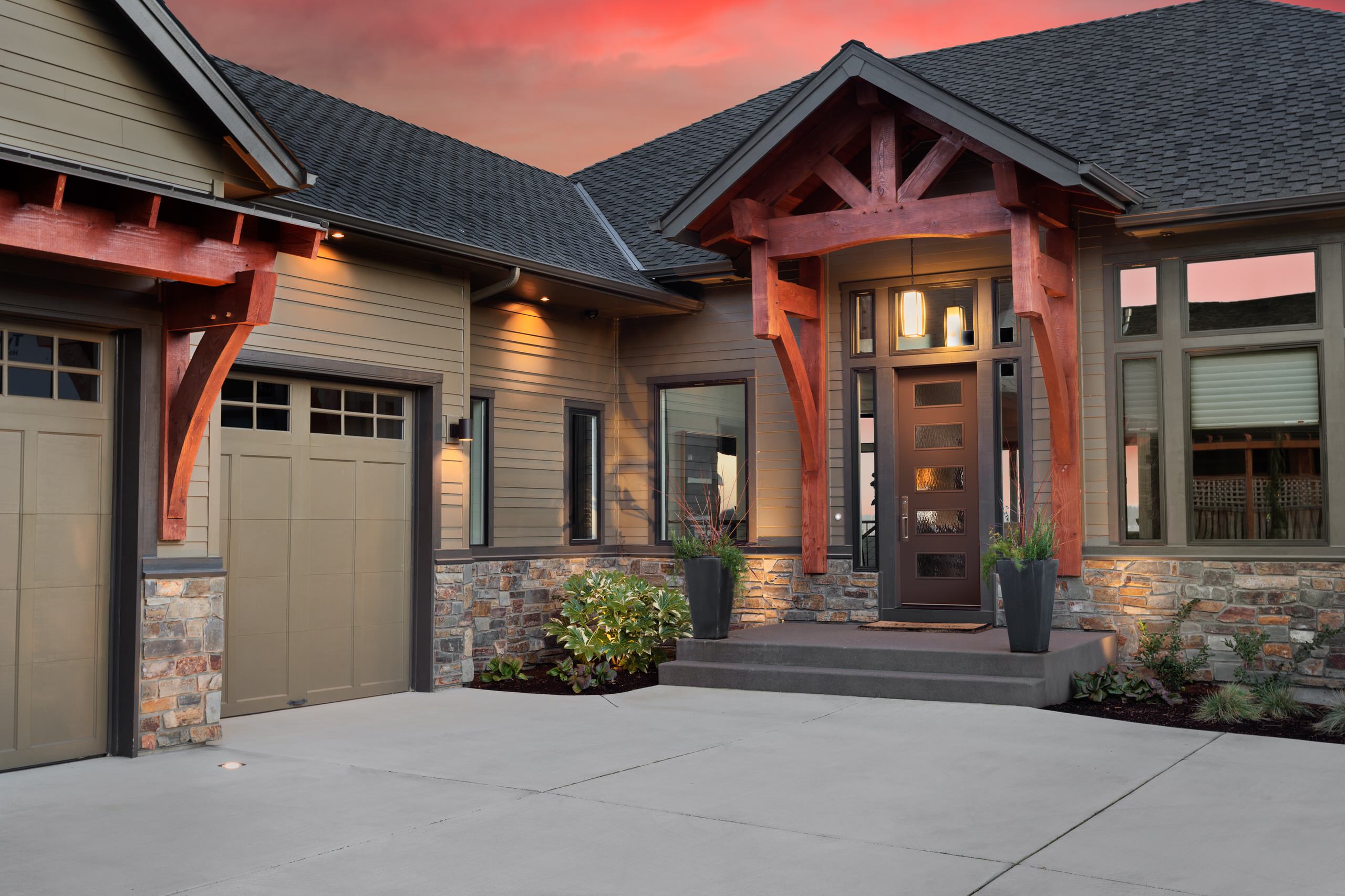 Craftsman Style Home Exterior Photos - Homemade Ftempo