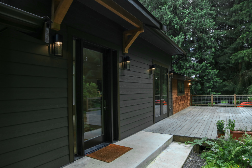 Modern Craftsman Wooden Exterior - Craftsman - Exterior - Seattle - by ...