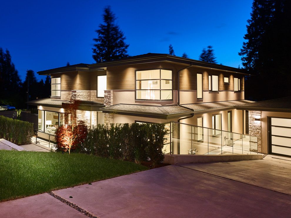 Modern Custom Home Build - Modern - Exterior - Vancouver - by ...