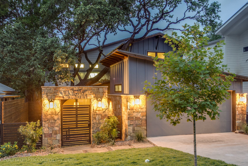 Modern Custom Home in Downtown Austin - Modern - Exterior - Austin - by ...