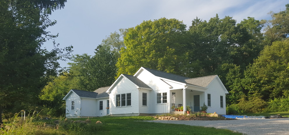 Modern Farmhouse Addition - Ann Arbor MI - Farmhouse - Exterior ...