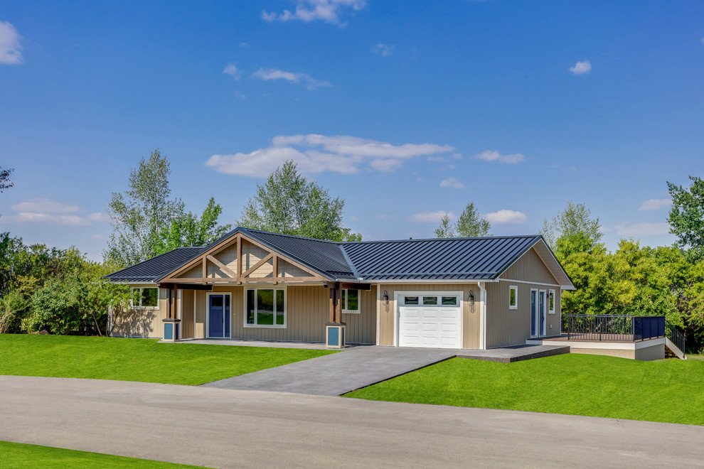 Modern Farmhouse - Farmhouse - Exterior - Calgary - by Diamond Valley ...