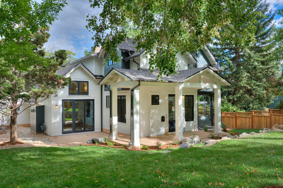 Modern Farmhouse in Boulder - Transitional - Exterior - Denver - by ...