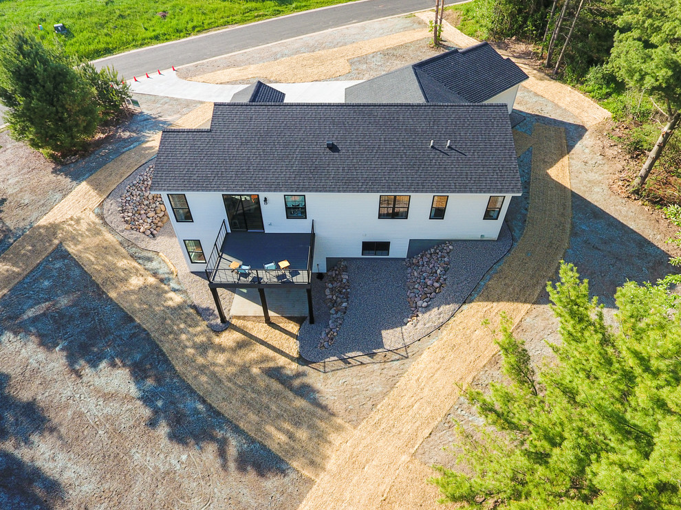 Modern Farmhouse in Wausau, Wisconsin - Farmhouse - Exterior - Other ...