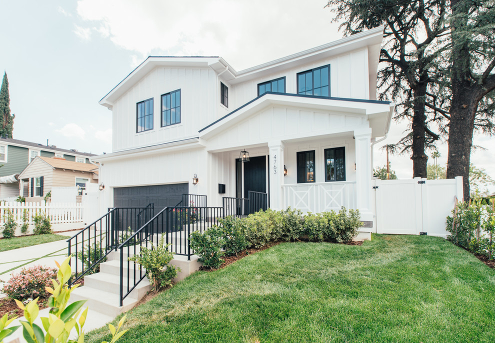 Modern Farmhouse New Construction- Sherman Oaks - Modern - Exterior ...