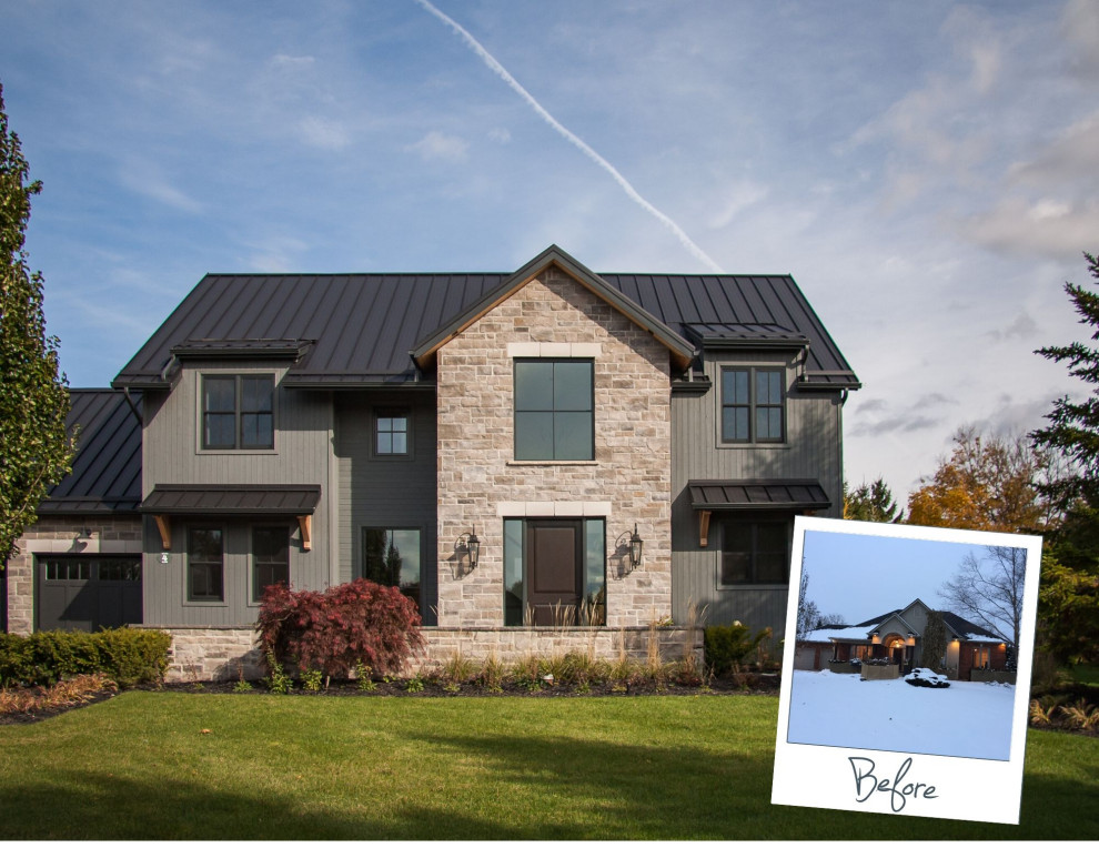 Modern Farmhouse with a View - Farmhouse - Exterior - Toronto - by ...