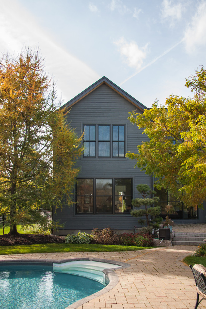 Modern Farmhouse with a View - Farmhouse - Exterior - Toronto - by ...