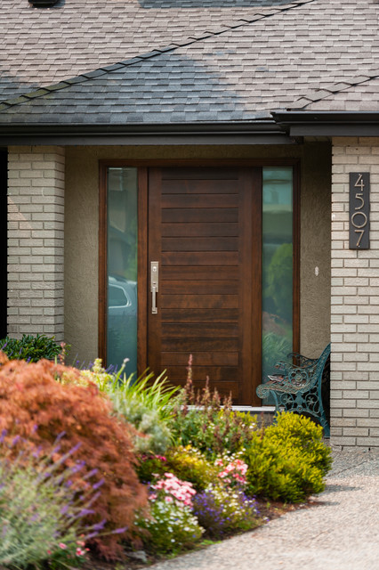 Modern Front Door - Transitional - House Exterior - Vancouver - by My ...