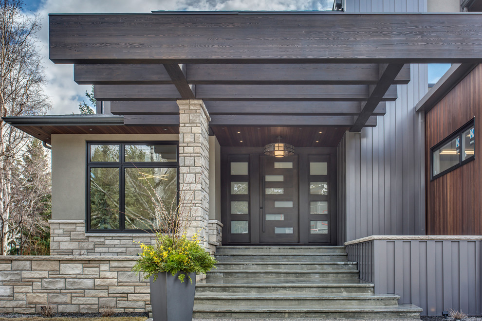 Modern Geometric - Modern - Exterior - Calgary - by Rockwood Custom ...
