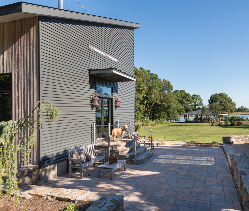 Modern Guest House - Modern - Exterior - Providence - by Caldwell ...