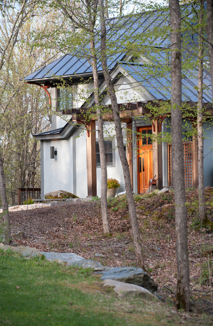 Modern Guest House - Contemporary - House Exterior - Burlington - by ...