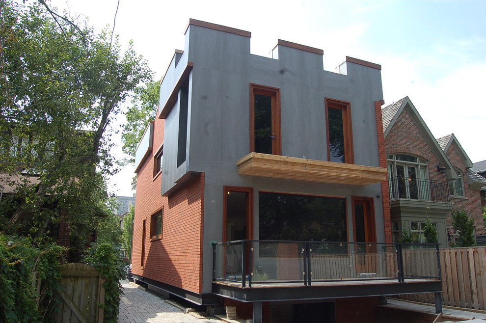 Modern High Tech Custom Build - Industrial - House Exterior - Toronto ...