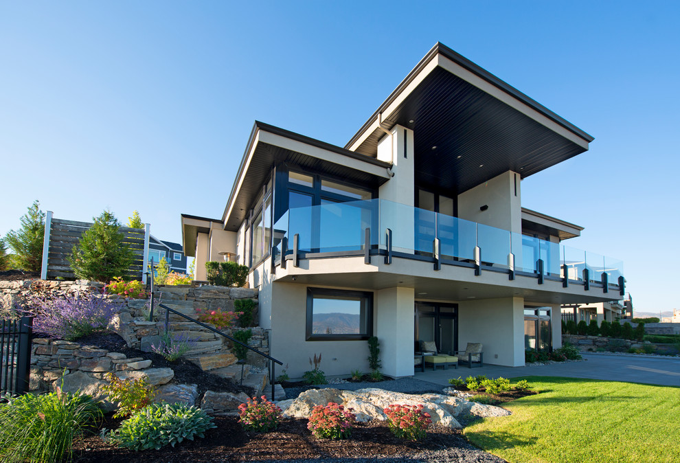 Modern Home - Modern - Exterior - Vancouver - by Evan Gilbert Drafting & Design Inc. | Houzz