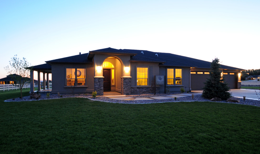 Modern Home Exteriors with Stunning Outdoor - Exterior - Boise - by ...