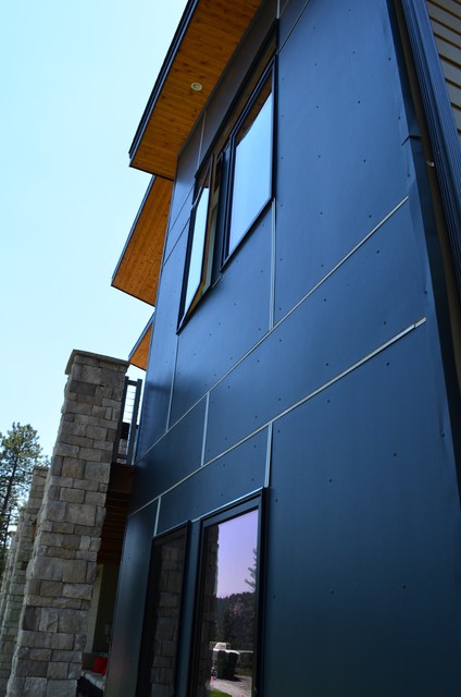 Modern Homes - James Hardie Siding - Evergreen, CO - Modern - Exterior ...
