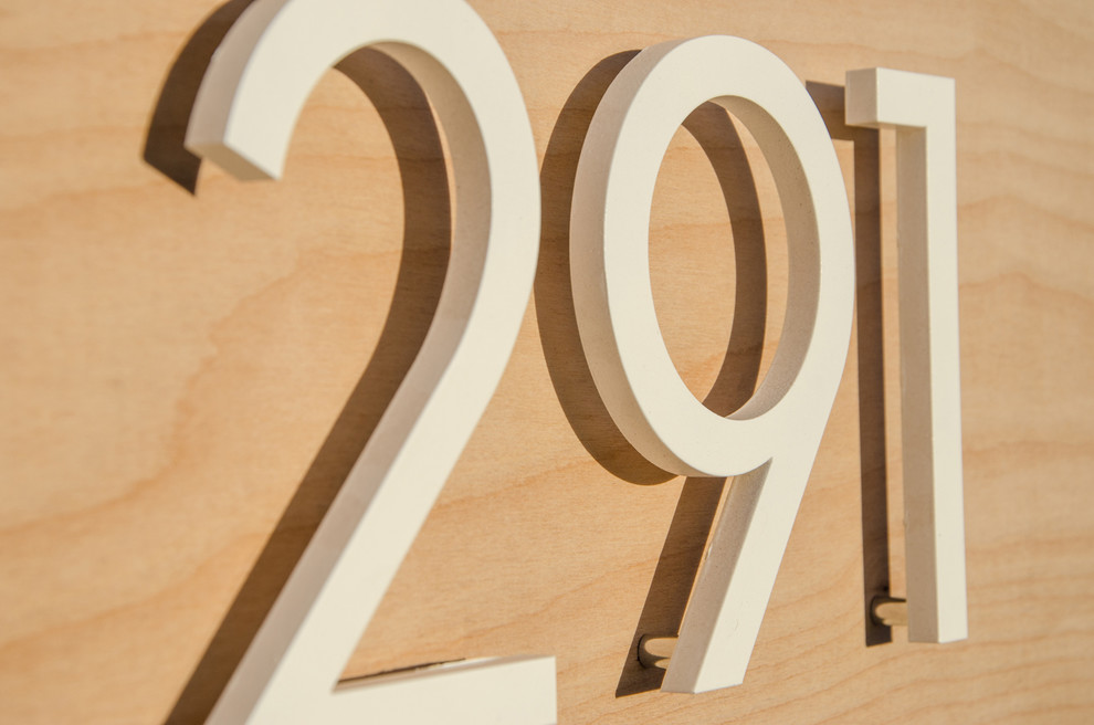 modern house numbers - Modern - Exterior - Phoenix - by Modern House ...