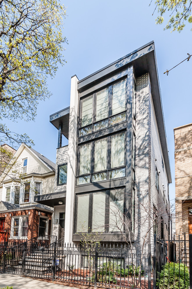 Modern ICF Home - Contemporary - Exterior - Chicago - by rev one ...