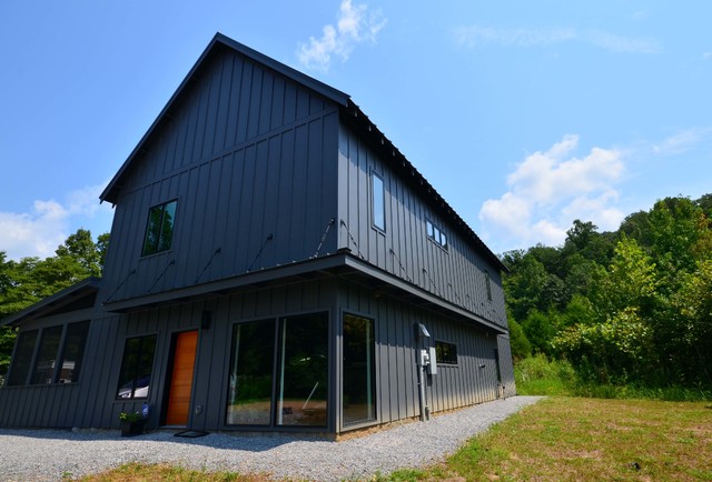 Modern Industrial Farmhouse - Modern - House Exterior - Nashville - by ...