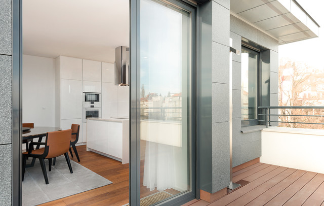 Modern kitchen in functionalist design - Modern - Exterior - Other - by ...