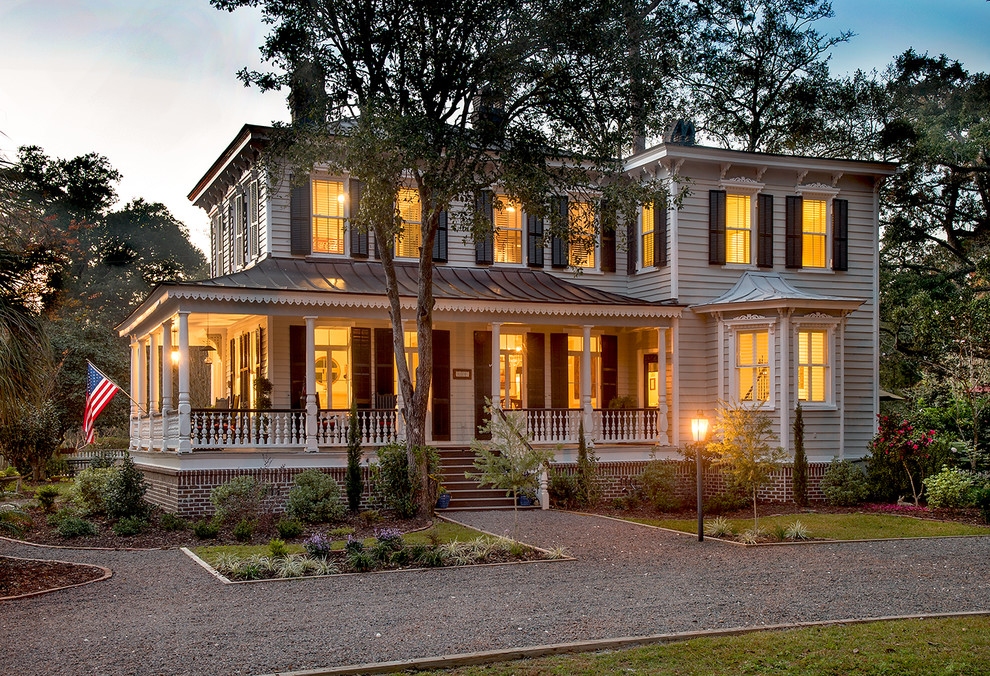 Modern Life in a Historic Home - Traditional - Exterior - Charleston ...