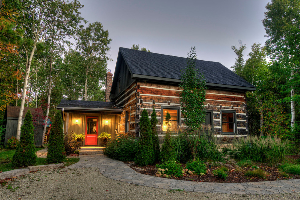 MODERN LOG CABIN - Rustic - Exterior - Toronto - by Blake Farrow ...