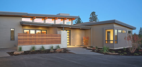 Modern Luxury Ranch House Plan 9772 - Exterior - New York - by The ...