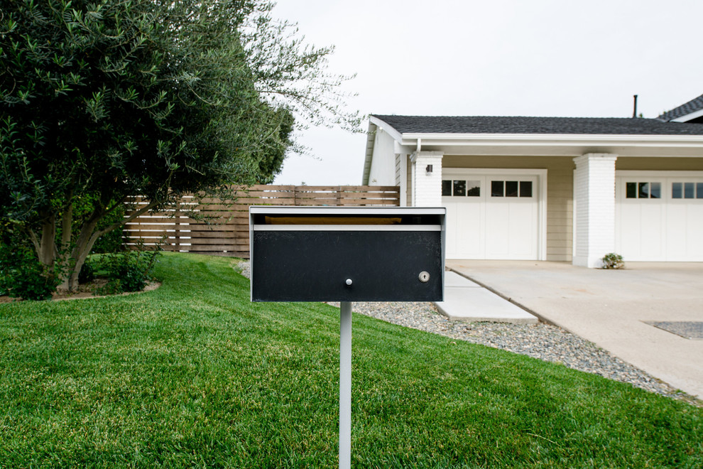modern mailbox design - Midcentury - Exterior - Orange County - by Moss ...