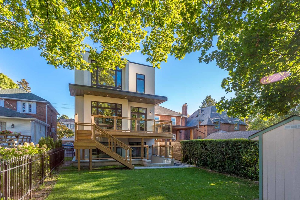 Modern Mini-mansion in Bedford Park - Contemporary - House Exterior ...