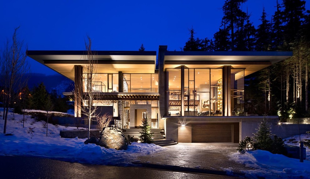Modern Mountain View Home - Whistler - Modern - Exterior - Vancouver ...