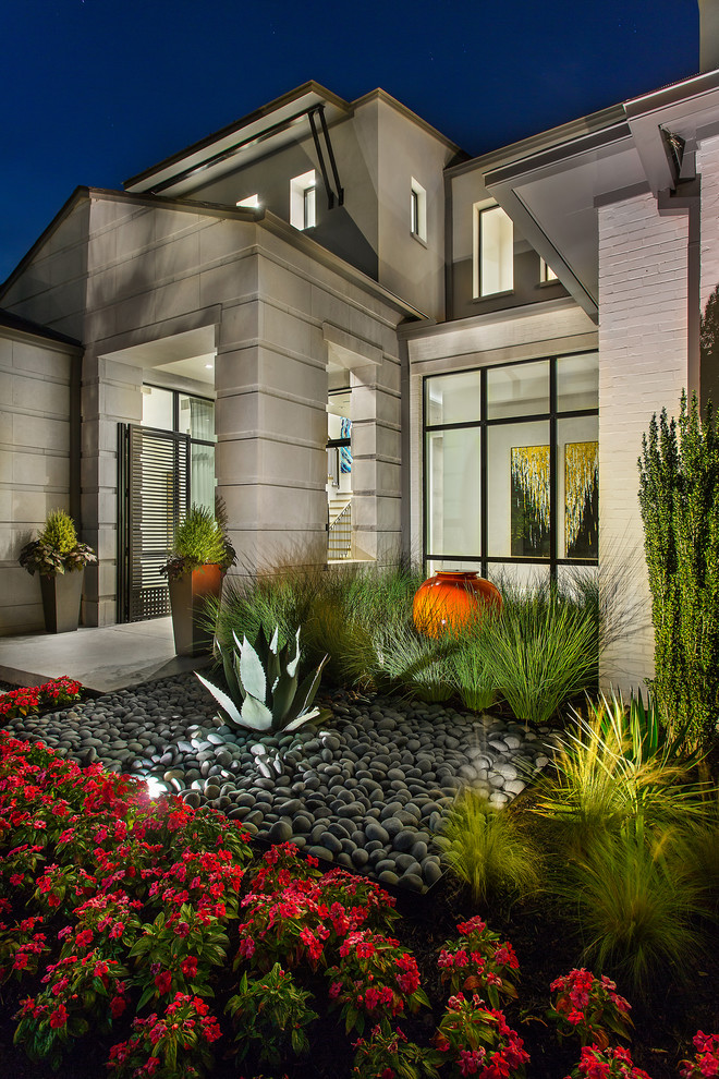 Modern Night Ilumination - Modern - Exterior - Dallas - by Vernon Wentz ...