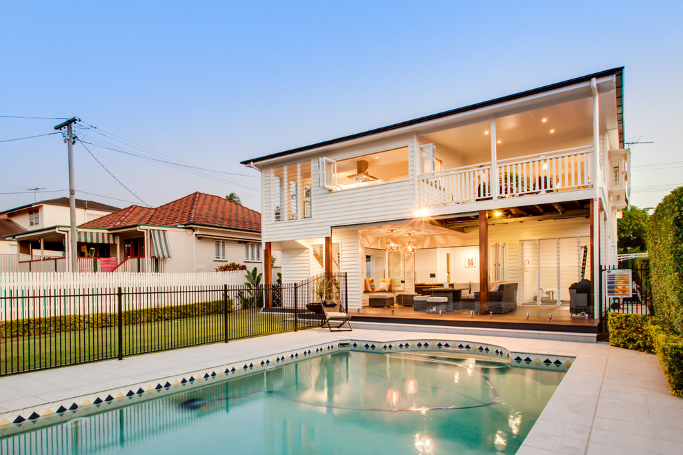 Modern Queenslander Renovation - Modern - Exterior - Brisbane - by ...