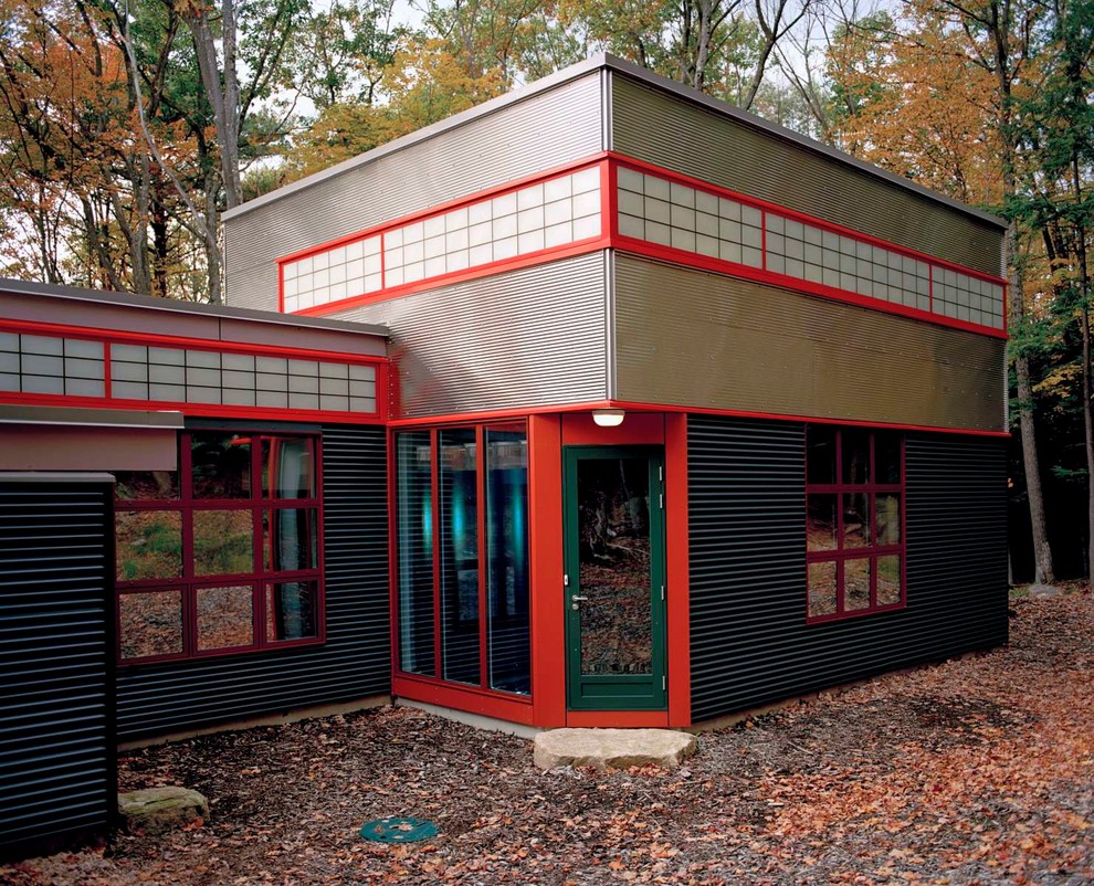Modern Residence/Music Studio - Contemporary - Exterior - Boston - by ...