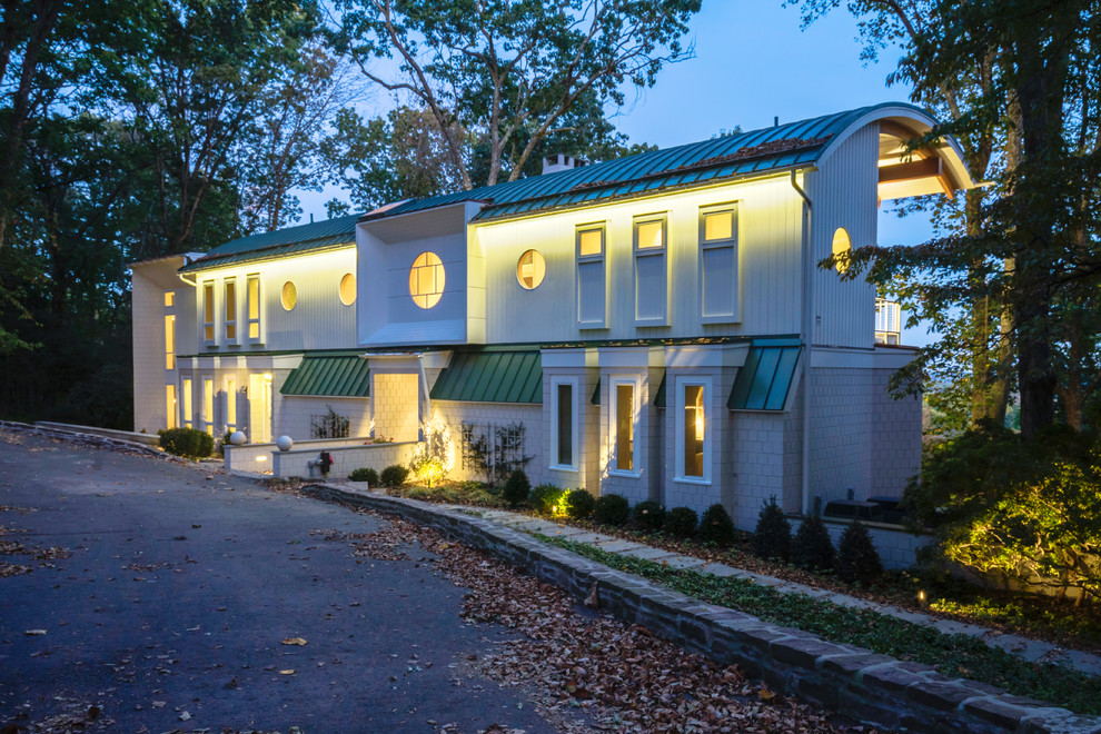 Modern Riverview House - Contemporary - Exterior - New York - by John ...