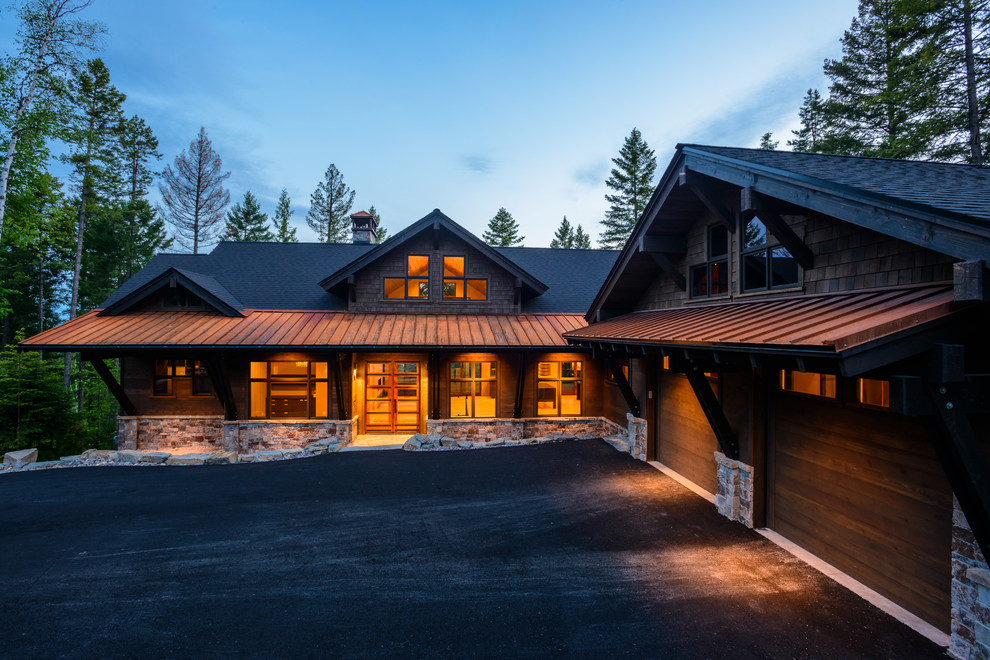 Modern Rustic Residence - Rustic - Exterior - Other - by Altius Design ...