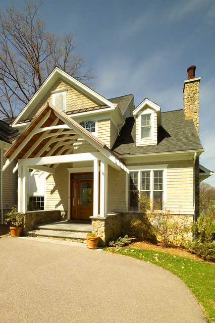 Modern Shingle Style - Traditional - Exterior - Baltimore - by Bohl ...