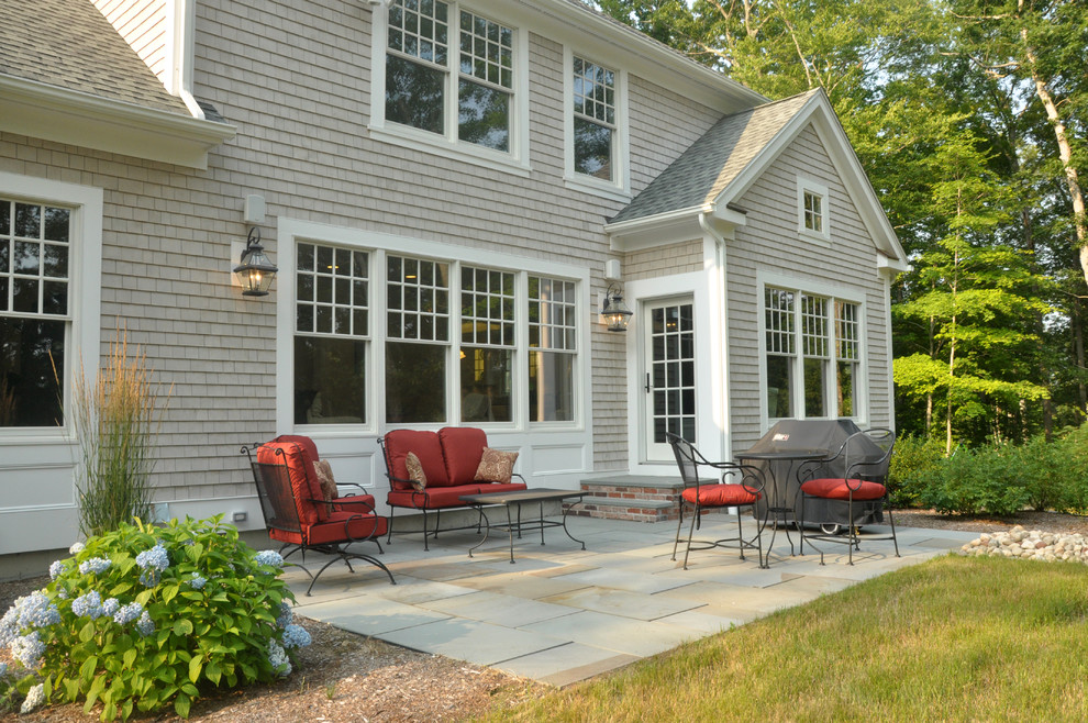 Modern Shingle Style in Connecticut - Transitional - Exterior - New ...